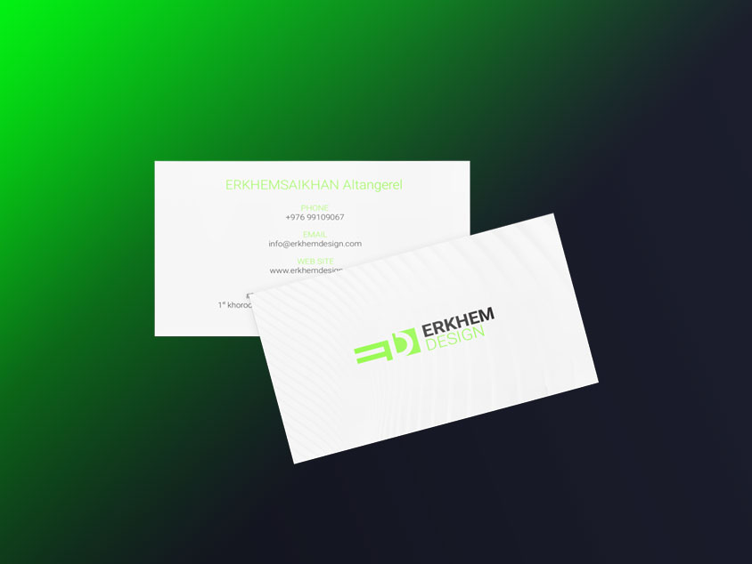 Эрхэм дизайн ХХК | Хэвлэлийн эх бэлтгэл | Брэндбүүк